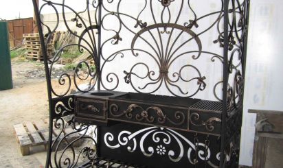 Мангалы, барбекю кованые в Нижнем Новгороде : Наши работы : Кузнечная ...